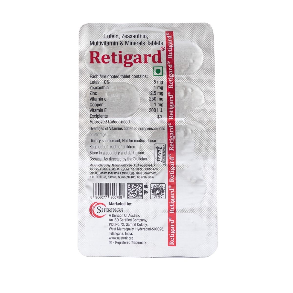 Retigard Tablet 10's Price, Uses, Side Effects, Composition - Apollo ...