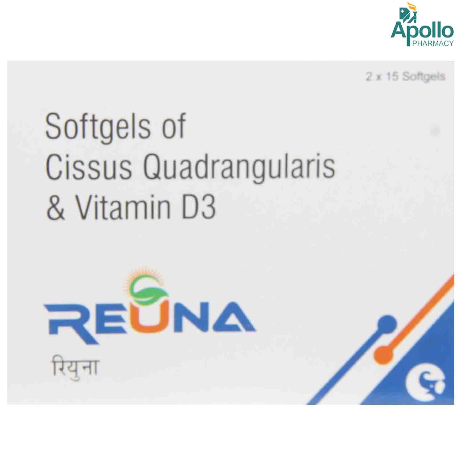 Reuna Capsule 15's Price, Uses, Side Effects, Composition - Apollo Pharmacy