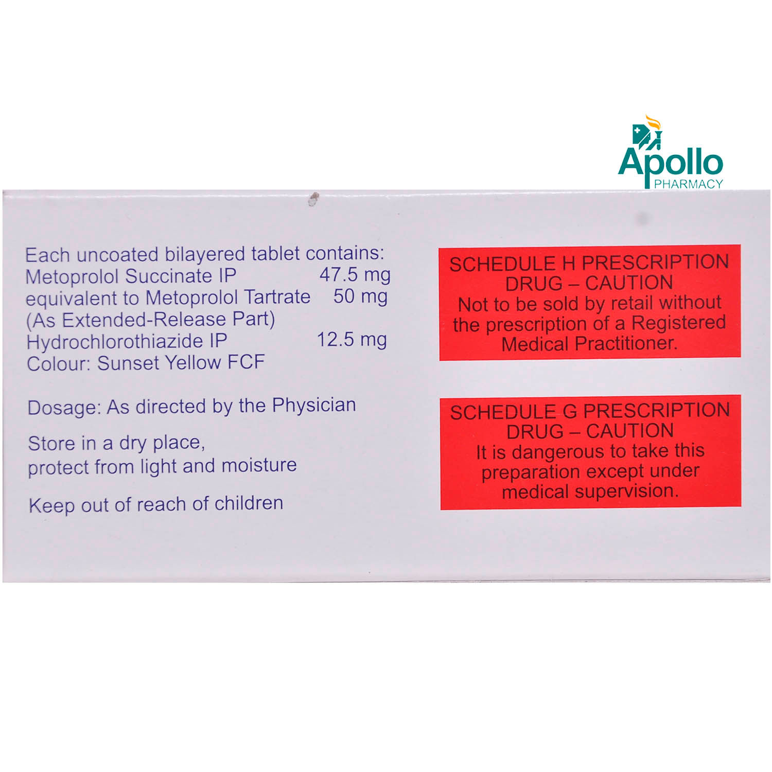 Revelol H 50 Tablet 10's Price, Uses, Side Effects, Composition ...