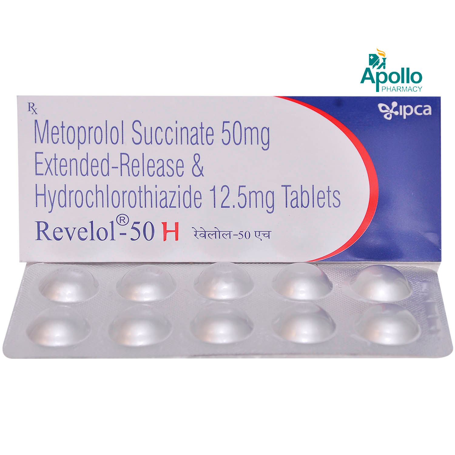Revelol H 50 Tablet 10's Price, Uses, Side Effects, Composition ...