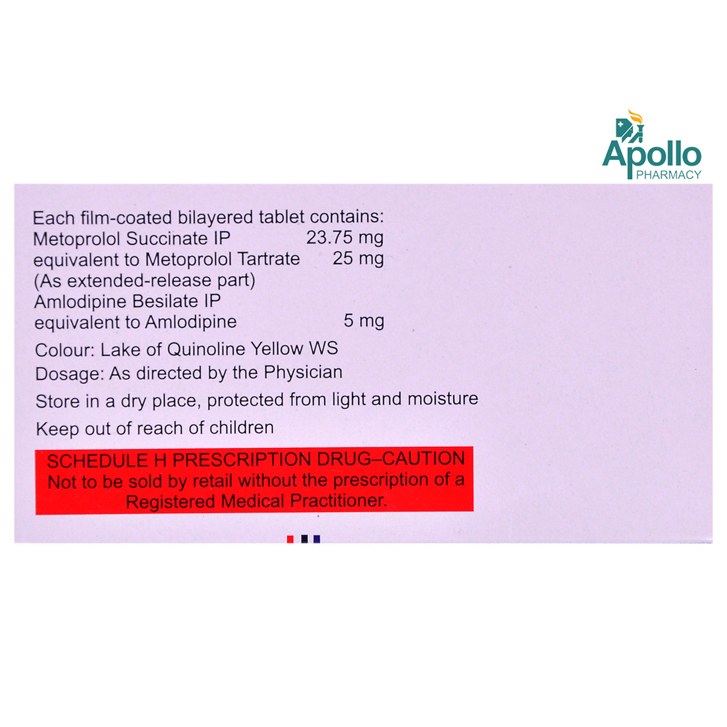 Revelol AM 25/5 Tablet 10's Price, Uses, Side Effects, Composition ...