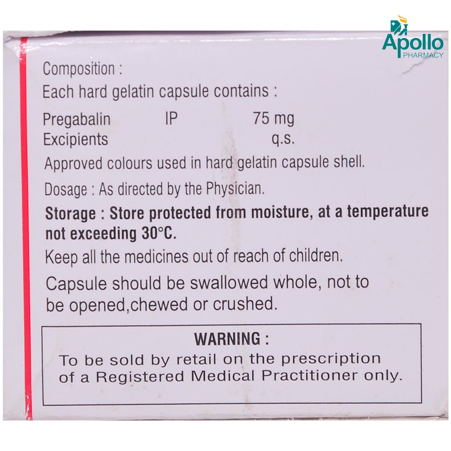 Revlin 75 Capsule 10's Price, Uses, Side Effects, Composition - Apollo ...