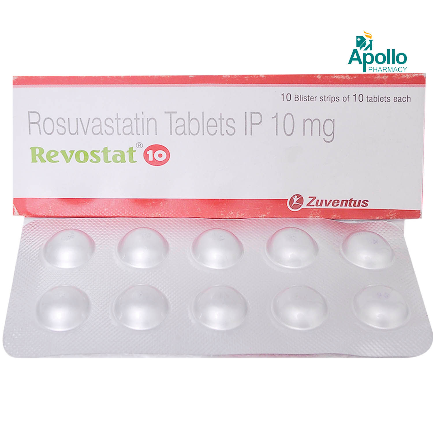 Revostat 10 Tablet 10's Price, Uses, Side Effects, Composition - Apollo ...