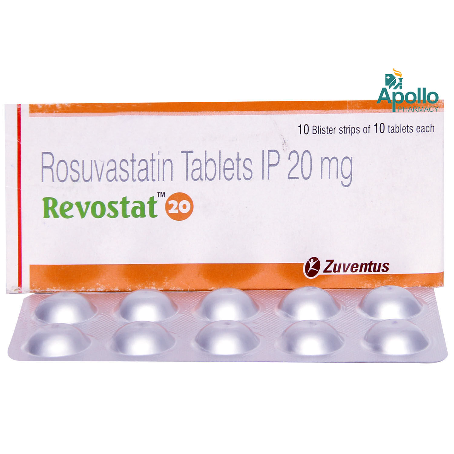 Revostat 20 Tablet 10's Price, Uses, Side Effects, Composition - Apollo ...