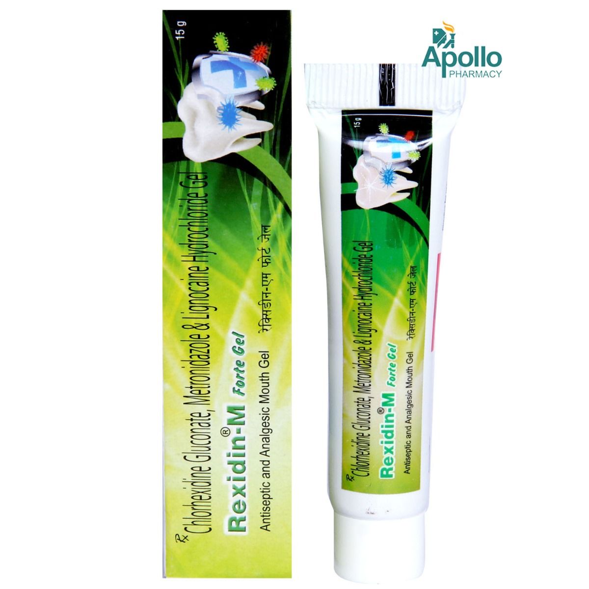 Rexidin-M Forte Gel 15 gm Price, Uses, Side Effects, Composition ...