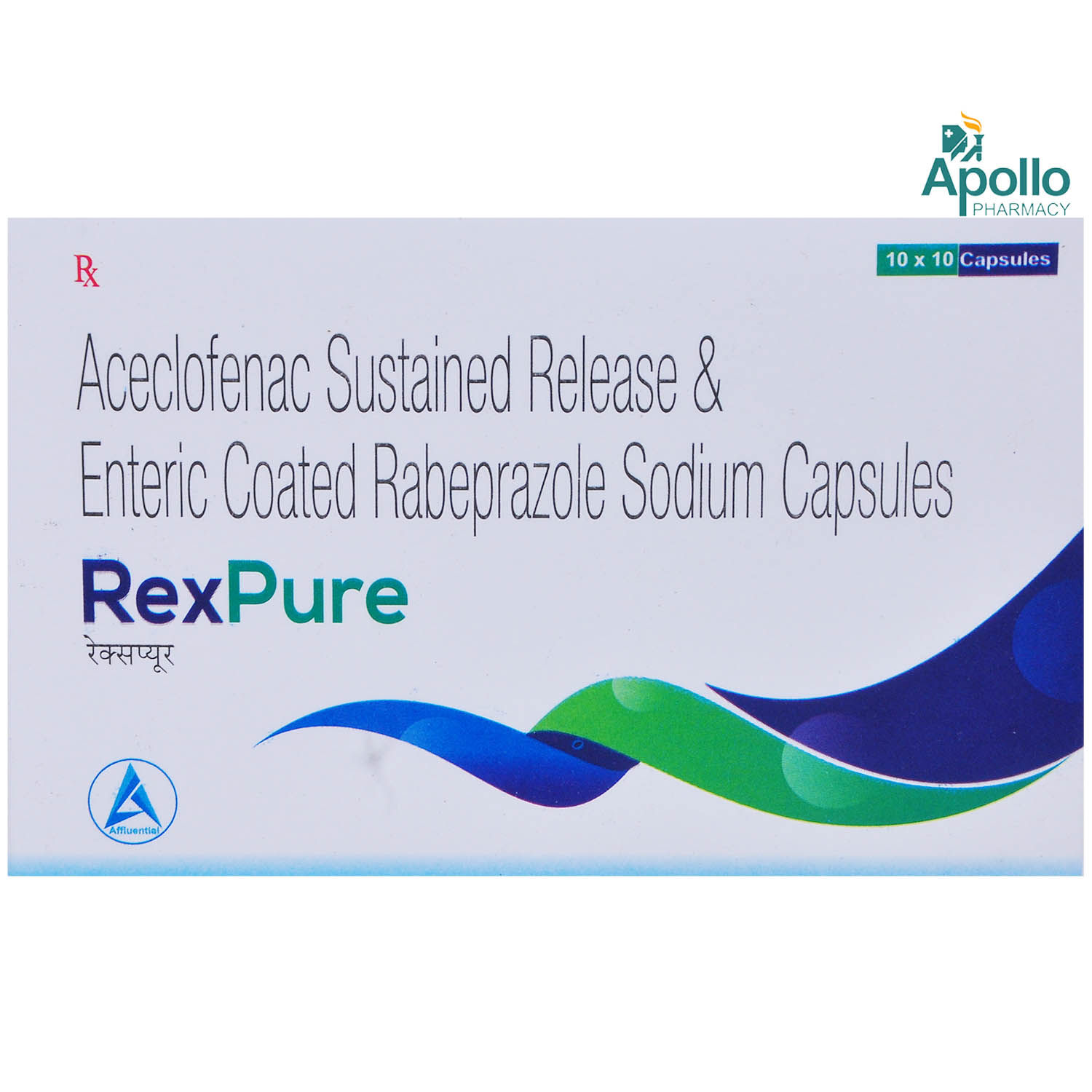 Rexpure Capsule 10's Price, Uses, Side Effects, Composition - Apollo ...