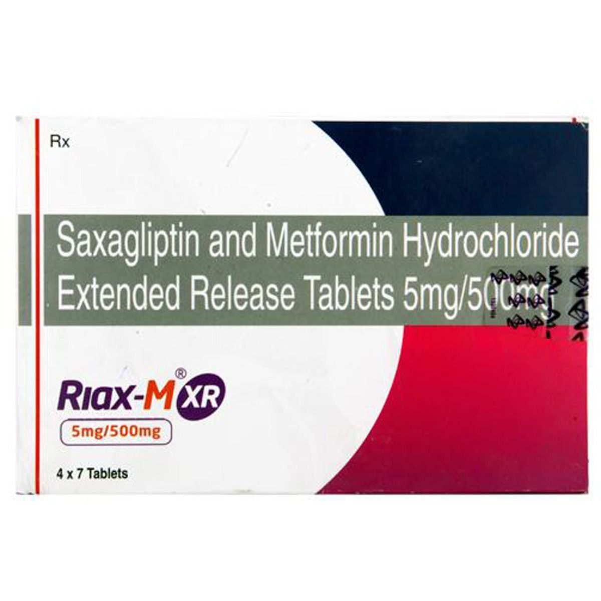 Riax-MXR 5 mg/500 mg Tablet 7's Price, Uses, Side Effects, Composition ...