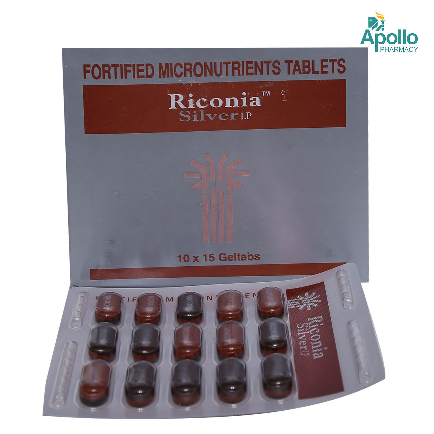 Riconia Silver LP Tablet 15's Price, Uses, Side Effects, Composition ...