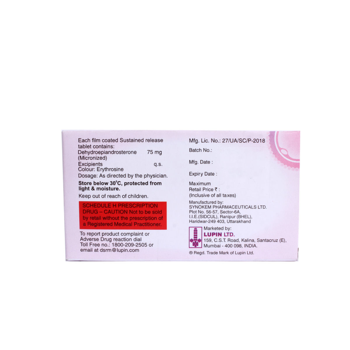 Richova-Sr Tablet 7's Price, Uses, Side Effects, Composition - Apollo ...
