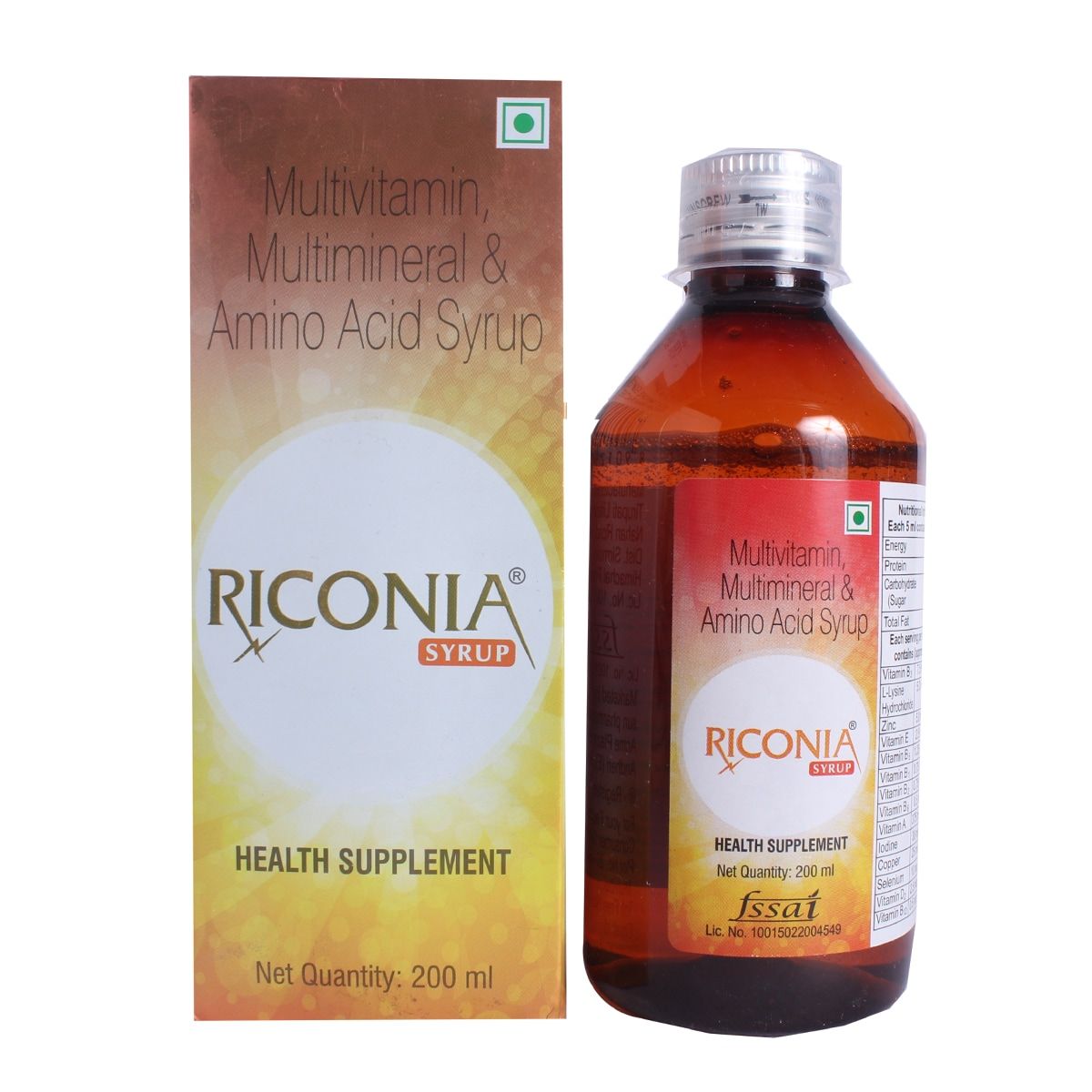Riconia Syrup 200 ml Price, Uses, Side Effects, Composition - Apollo ...