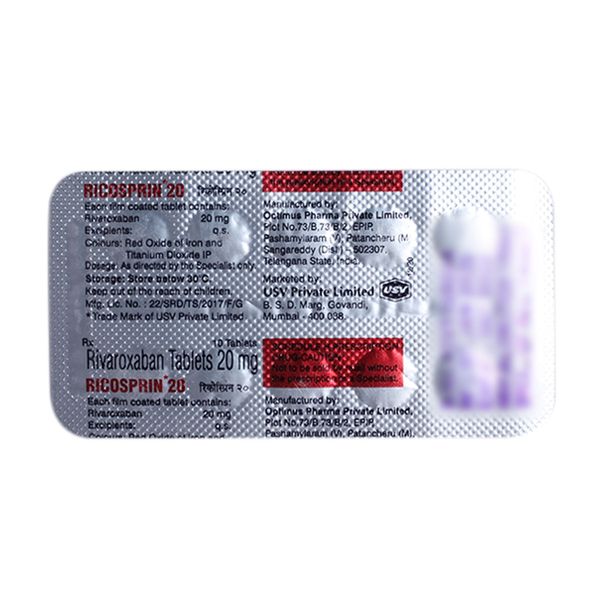 Ricosprin 20 Tablet 10's Price, Uses, Side Effects, Composition ...