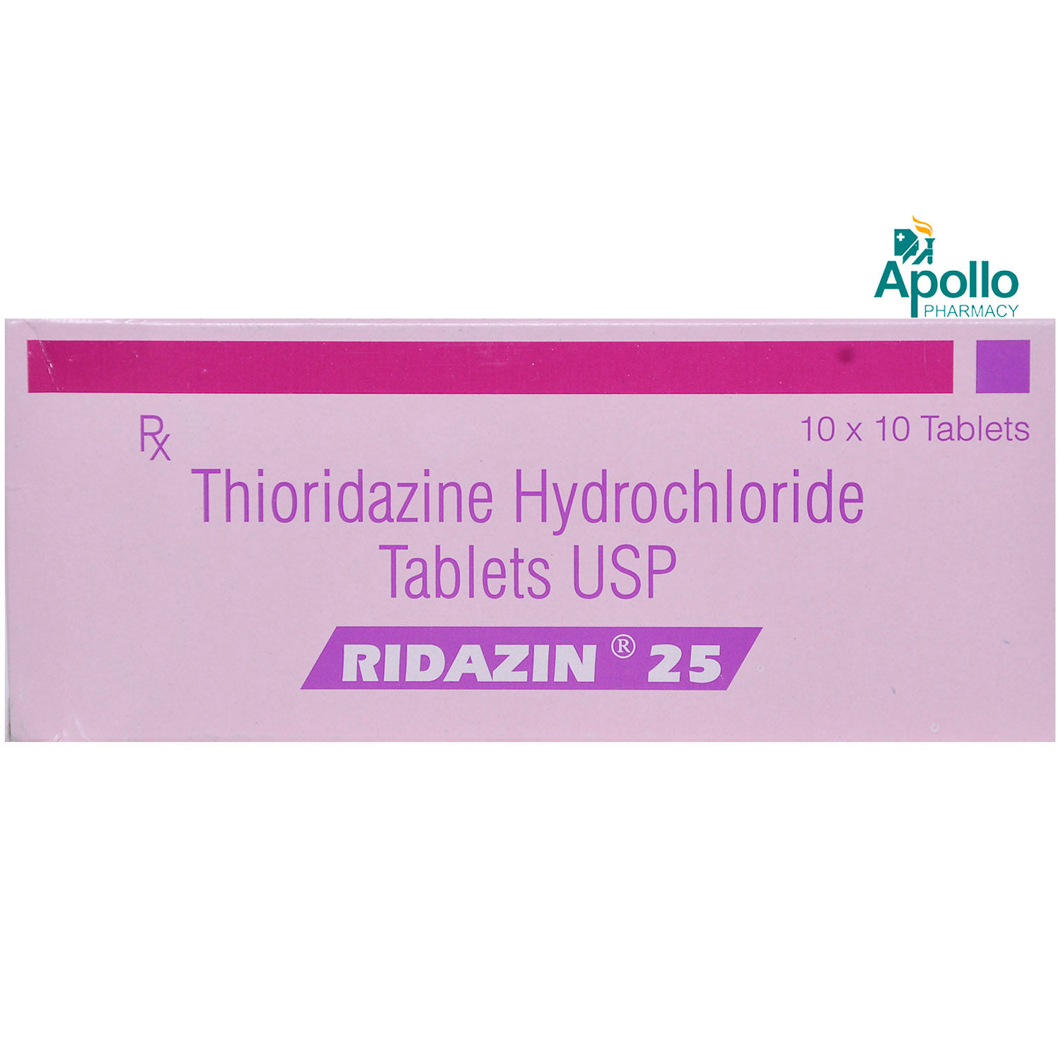 Ridazin 25 mg Tablet 10's Price, Uses, Side Effects, Composition ...