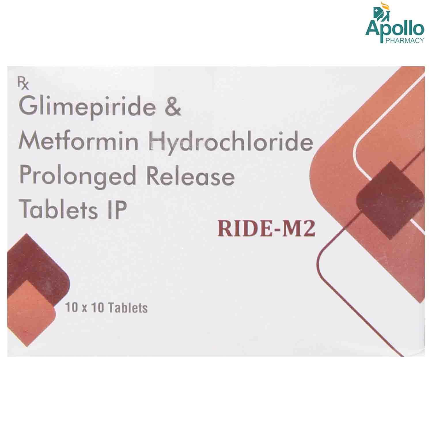 Ride-M2 Tablet 10's Price, Uses, Side Effects, Composition - Apollo ...