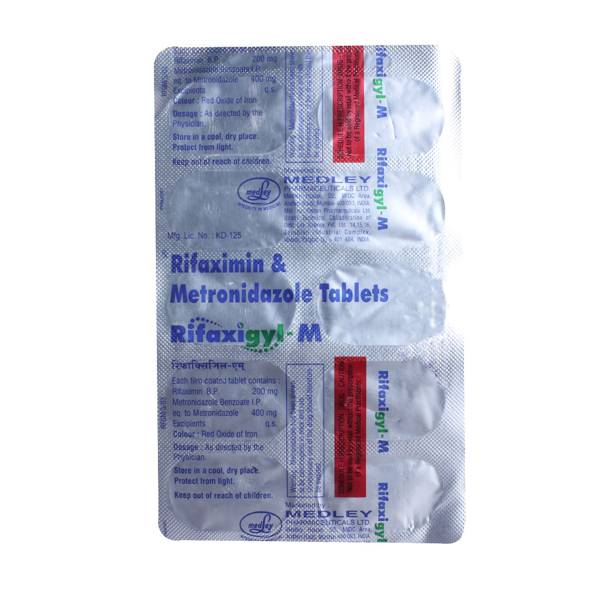 Rifaxigyl-M Tablet 10's Price, Uses, Side Effects, Composition - Apollo ...