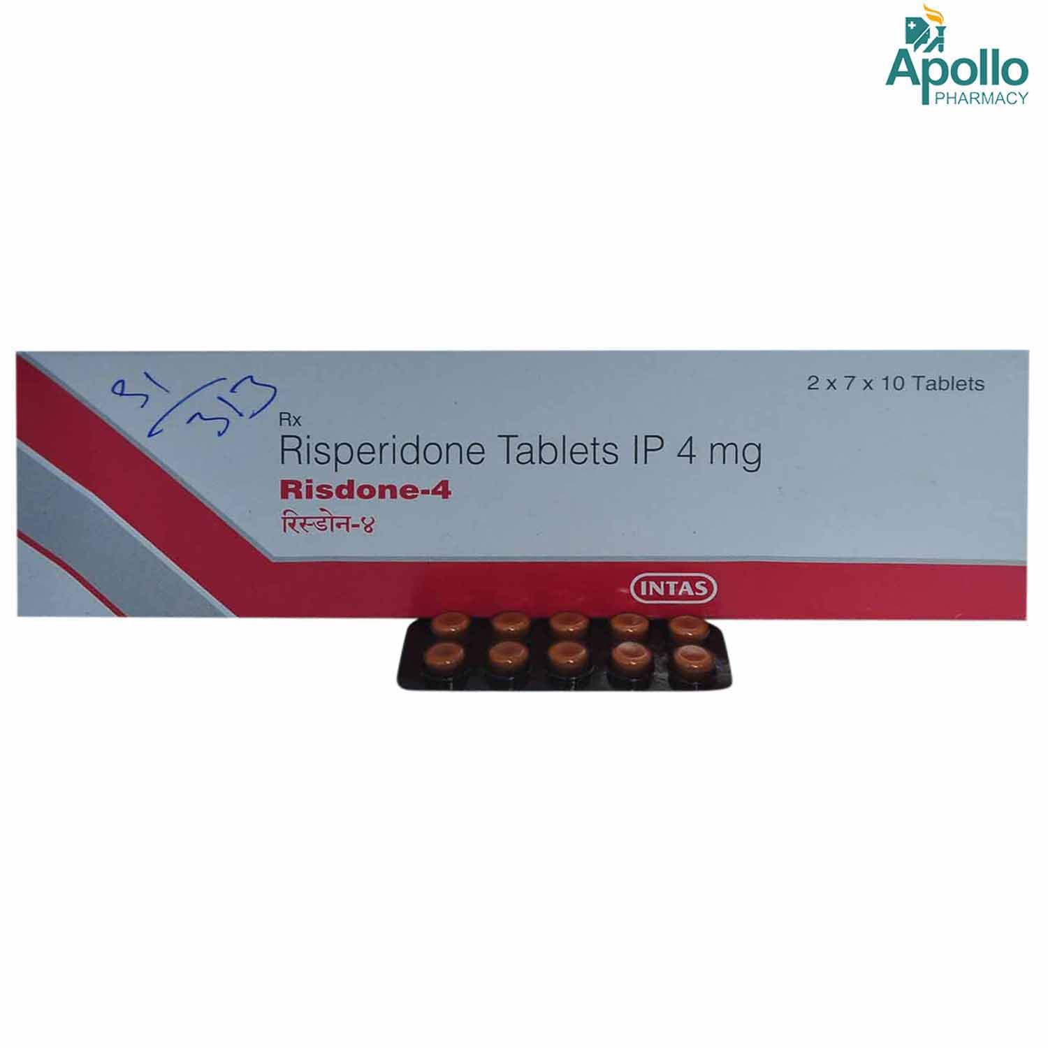 RISDONE 4MG TABLET Price, Uses, Side Effects, Composition - Apollo Pharmacy
