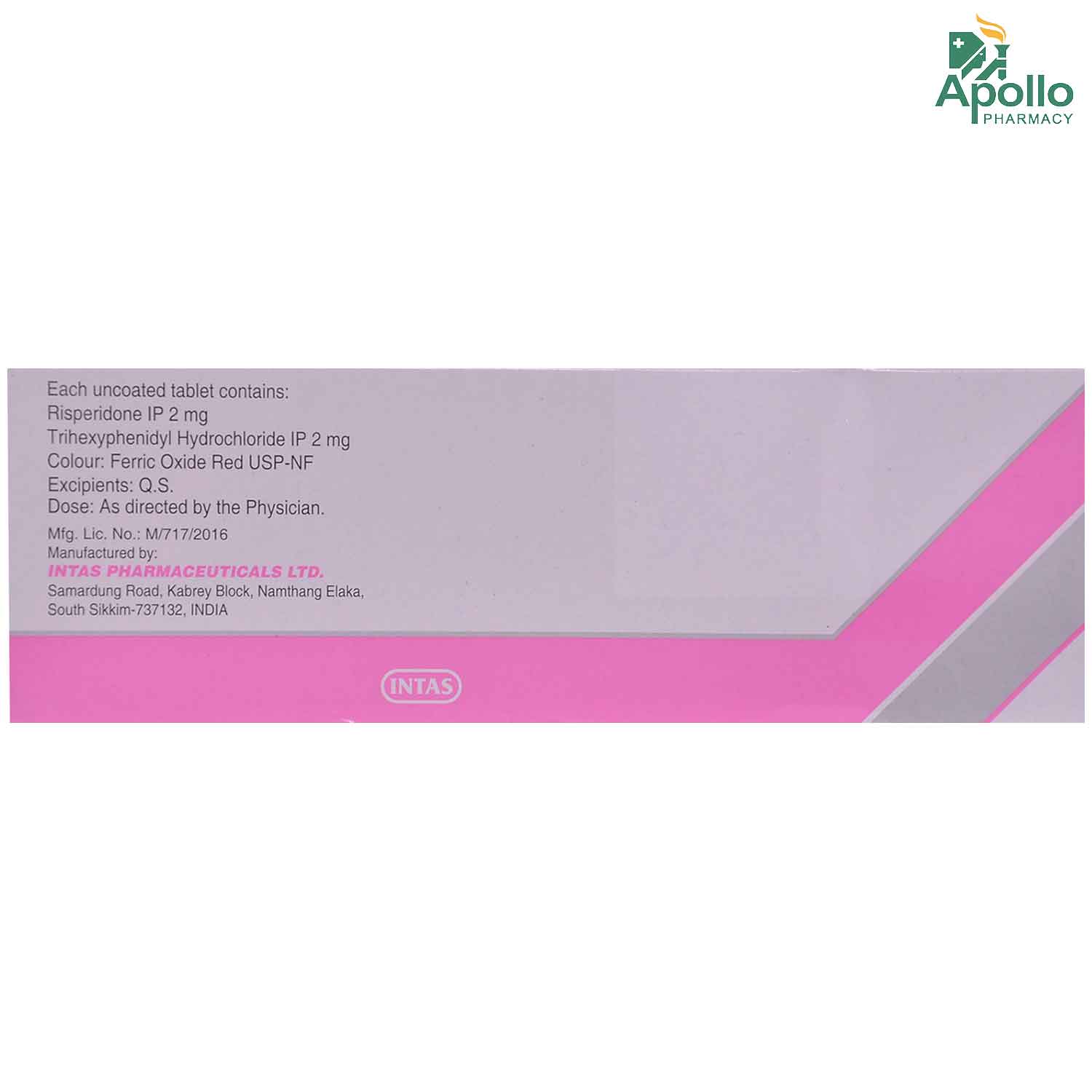 Risdone LS Tablet 10's Price, Uses, Side Effects, Composition - Apollo ...