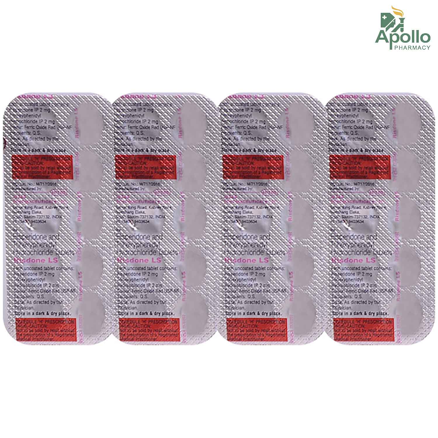 Risdone LS Tablet 10's Price, Uses, Side Effects, Composition - Apollo ...