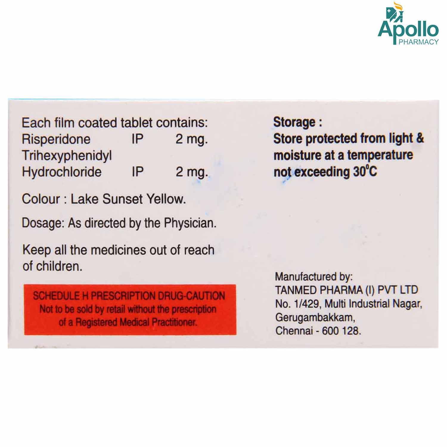 RISCON LS TABLET Price, Uses, Side Effects, Composition - Apollo Pharmacy