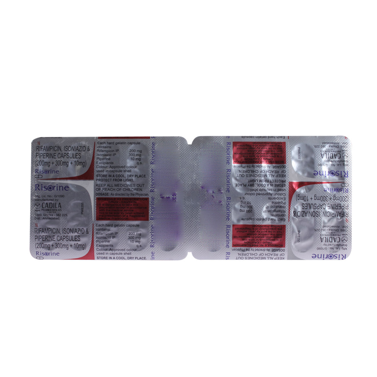 Risorine Capsule 10's Price, Uses, Side Effects, Composition - Apollo ...