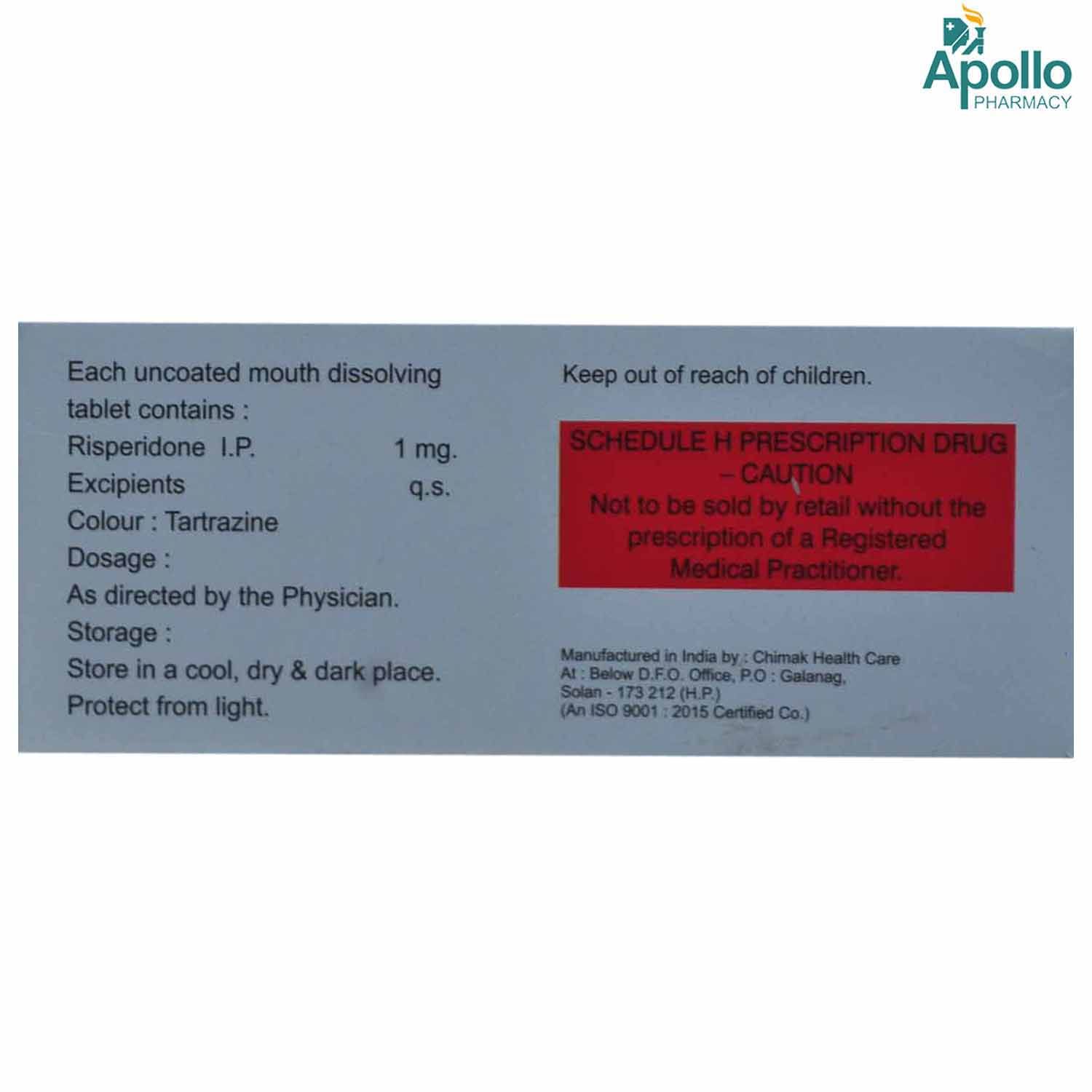 RISWEL MD 1MG TABLET Price, Uses, Side Effects, Composition - Apollo ...