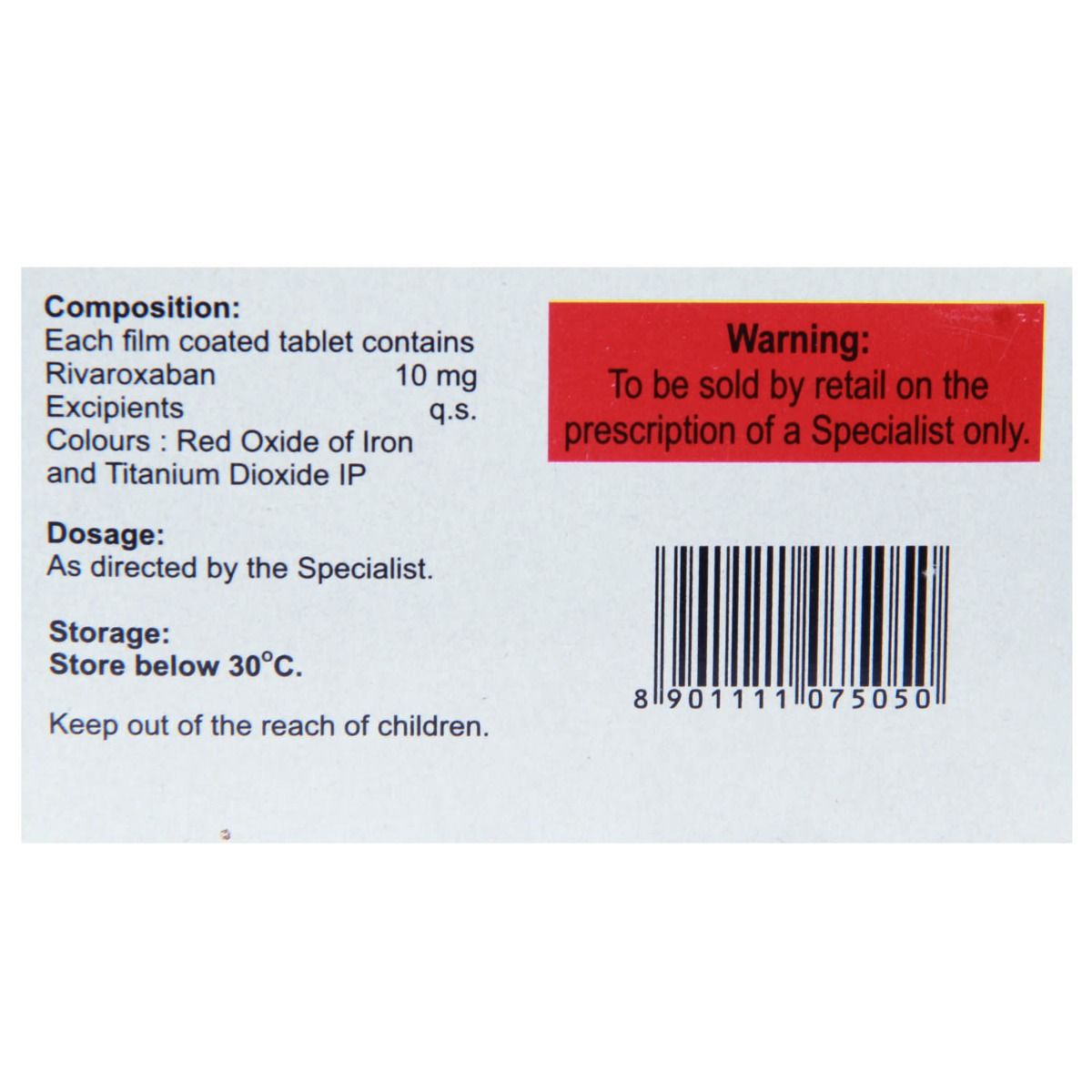 Rivatop-10 Tablet 14's Price, Uses, Side Effects, Composition - Apollo ...