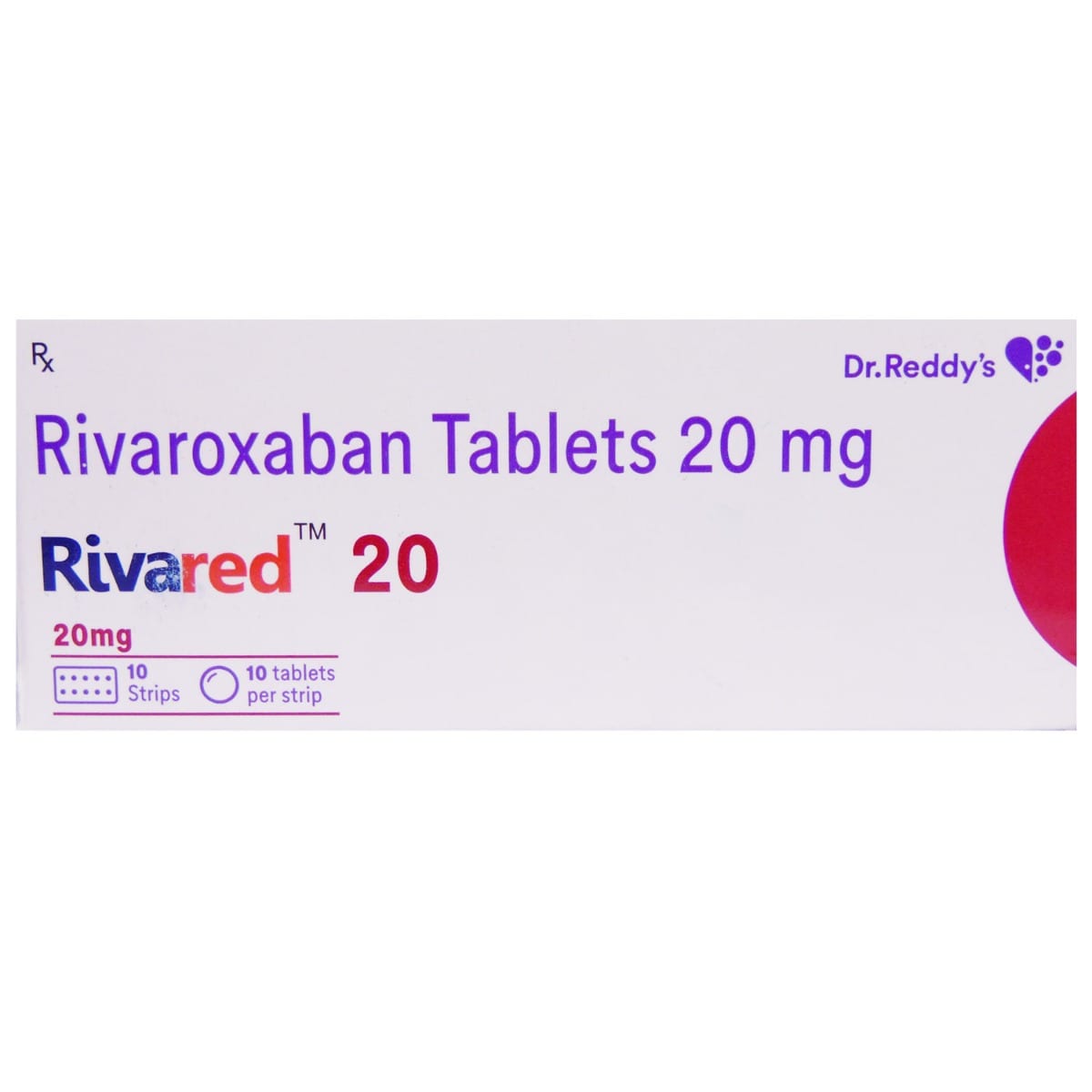 Rivared 20 Tablet 10's Price, Uses, Side Effects, Composition - Apollo ...