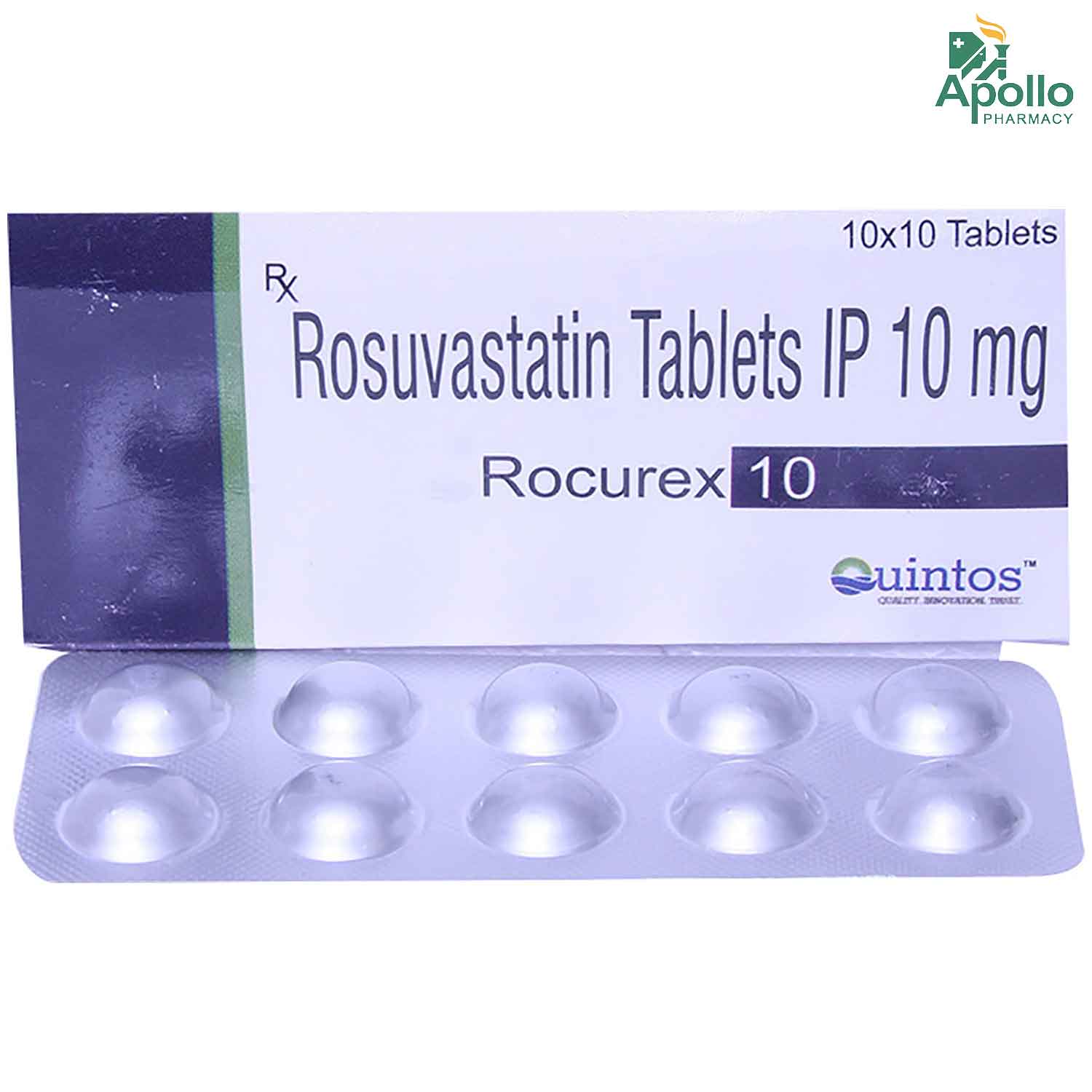 Rocurex 10mg Tablet 10s Price, Uses, Side Effects, Composition - Apollo ...