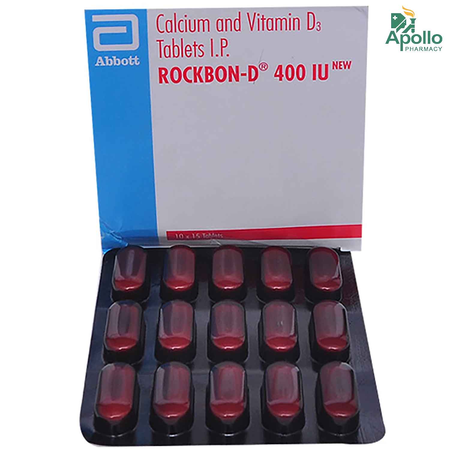 Rockbon D 400IU Tablet 15's Price, Uses, Side Effects, Composition ...