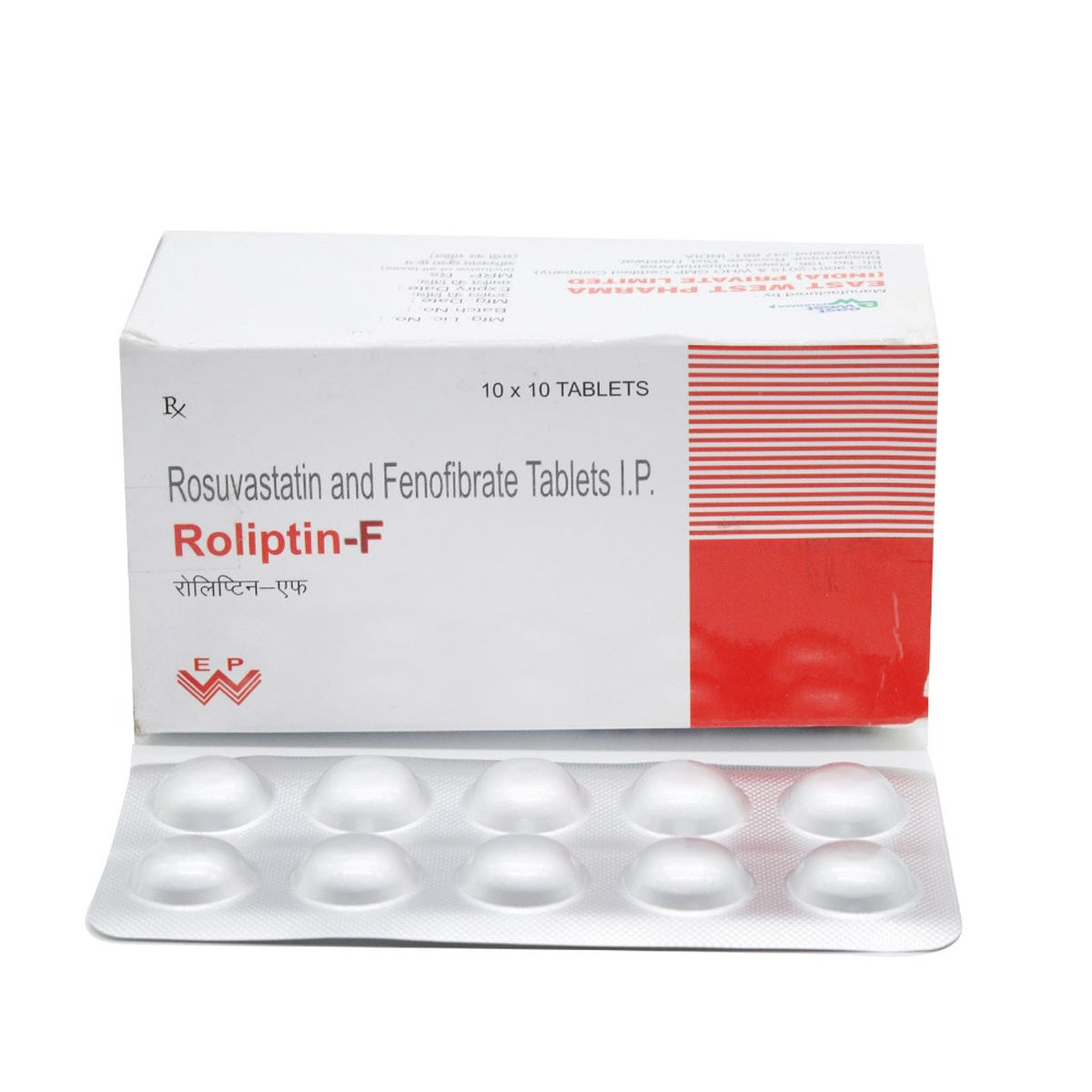 Roliptin F 10 Tablet 10's Price, Uses, Side Effects, Composition ...