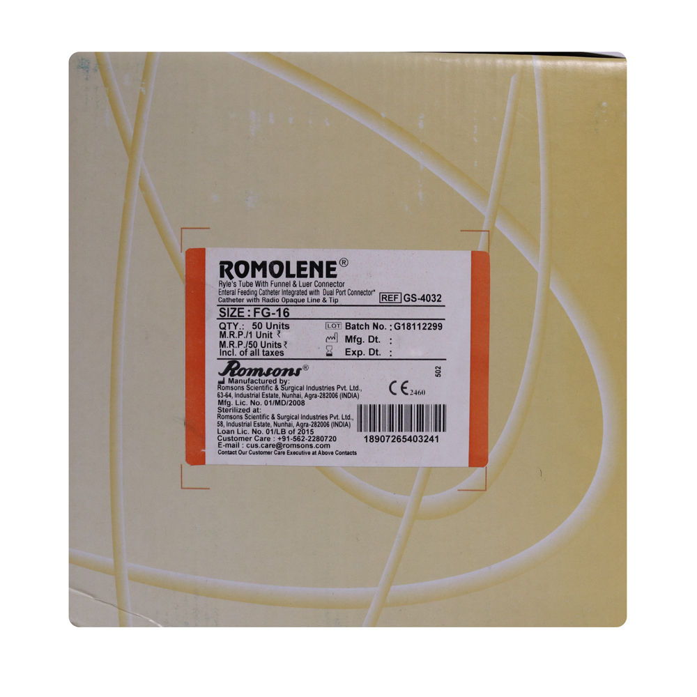 Romolene Ryles Tube No. 16 Price, Uses, Side Effects, Composition ...