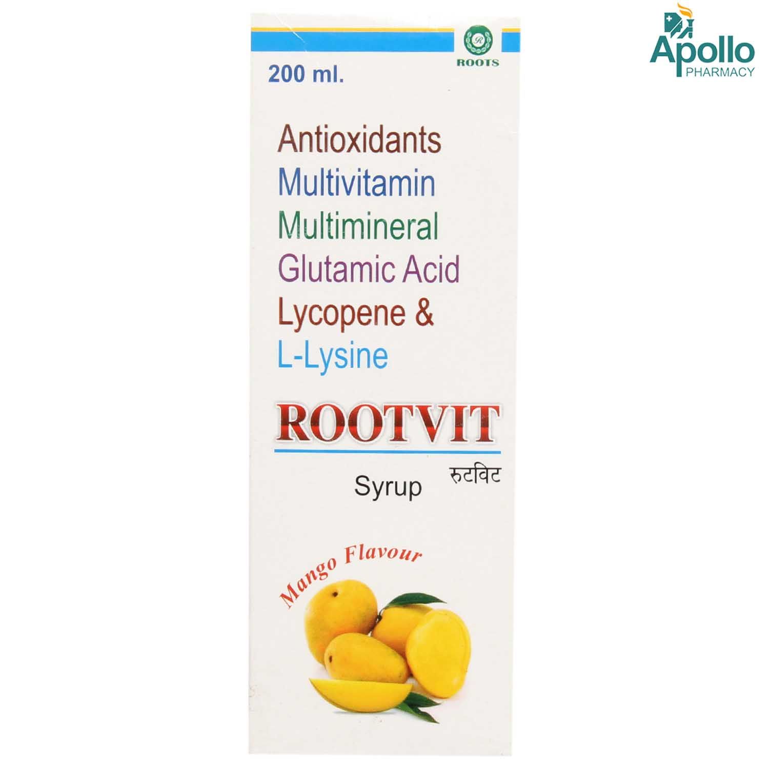 Rootvit Mango Syrup 200 ml Price, Uses, Side Effects, Composition ...