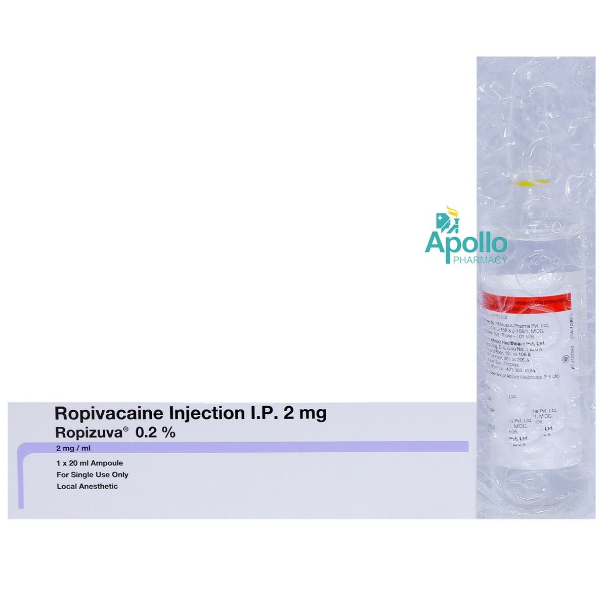 ROPIZUVA 2MG/ML INJECTION Price, Uses, Side Effects, Composition ...
