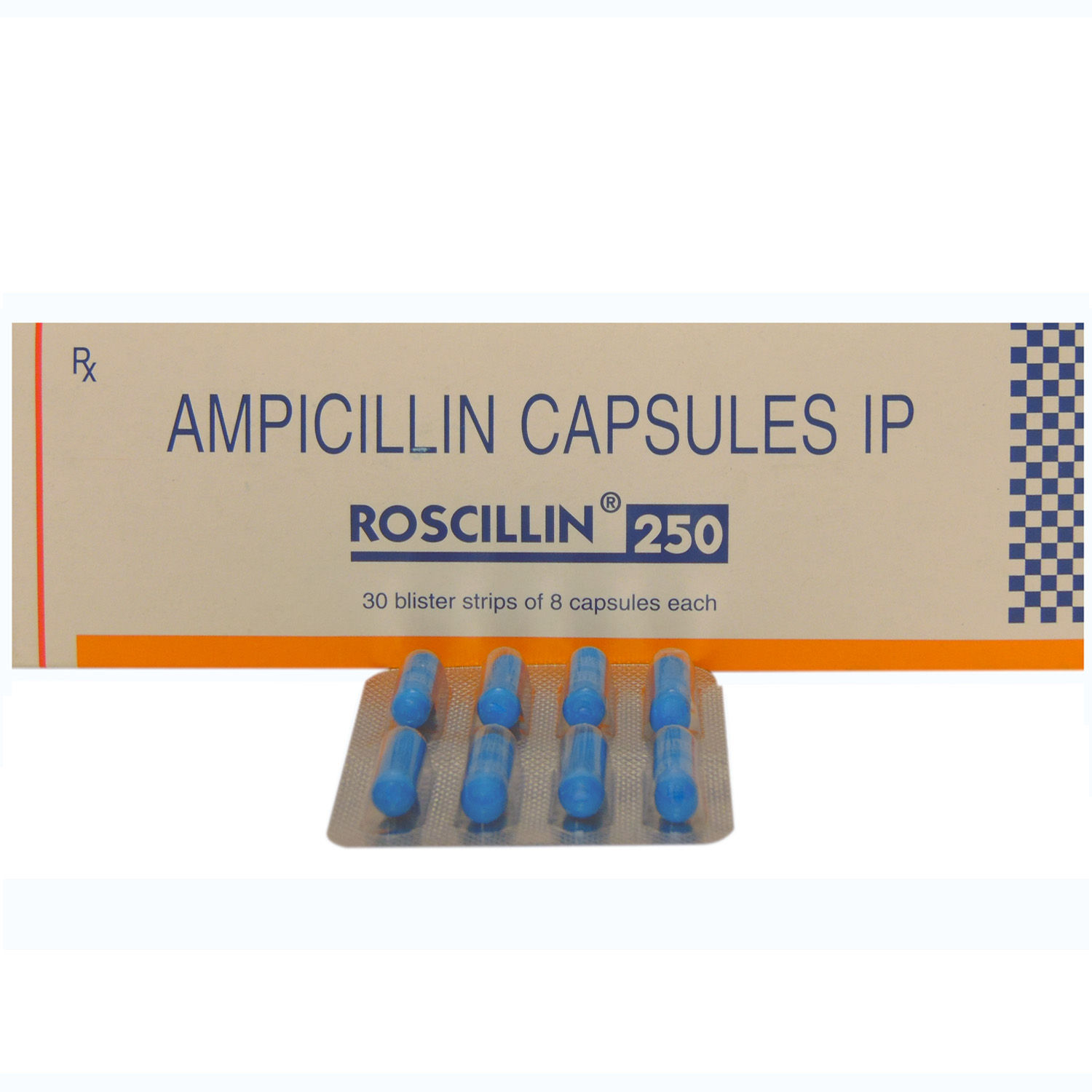 Roscillin 250 mg Capsule 8's Price, Uses, Side Effects, Composition ...