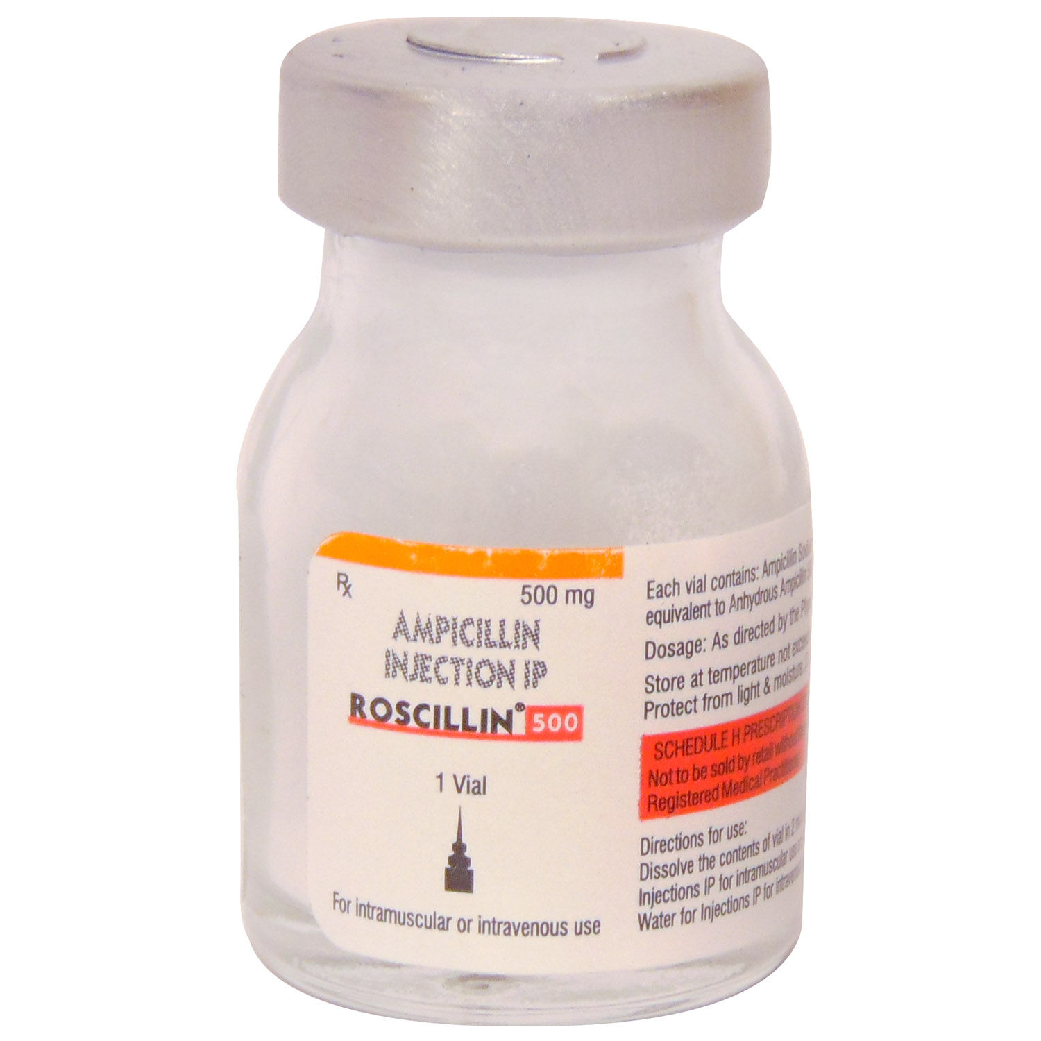 ROSCILLIN 500MG INJECTION Price, Uses, Side Effects, Composition ...