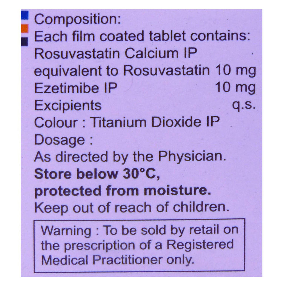 Rosuvas EZ Tablet 10's Price, Uses, Side Effects, Composition - Apollo ...