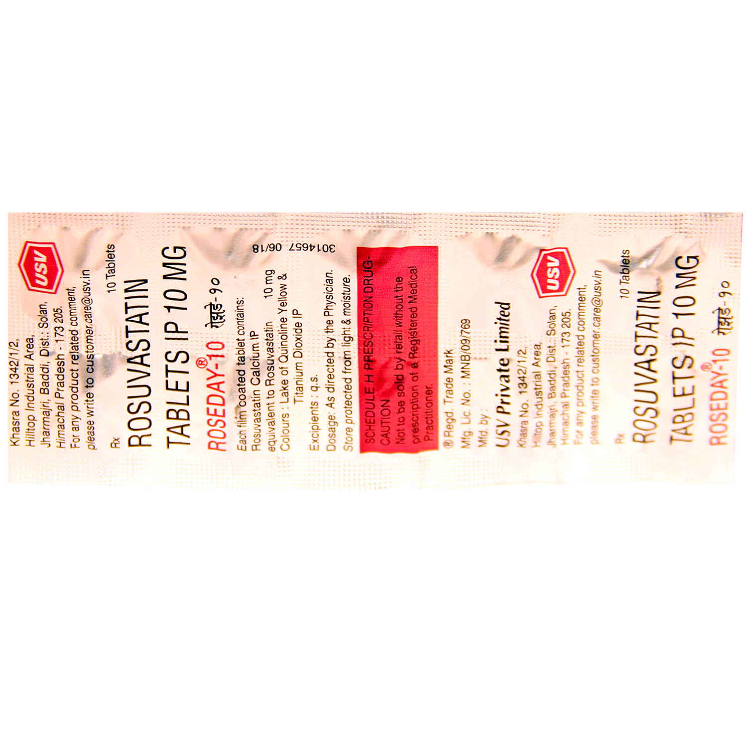 Roseday-10 Tablet 10's Price, Uses, Side Effects, Composition - Apollo ...