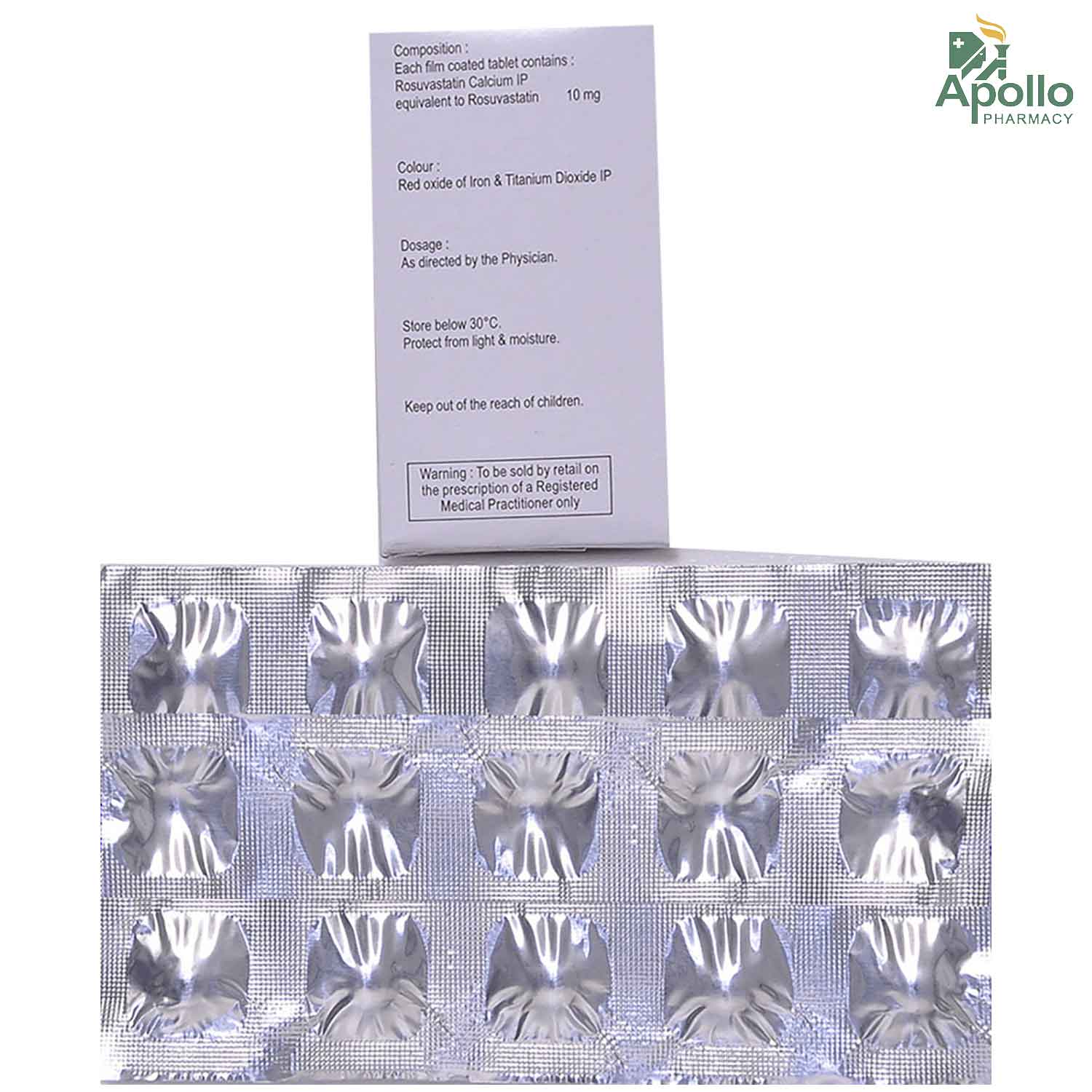 Rosufit 10 Tablet 15's Price, Uses, Side Effects, Composition - Apollo ...
