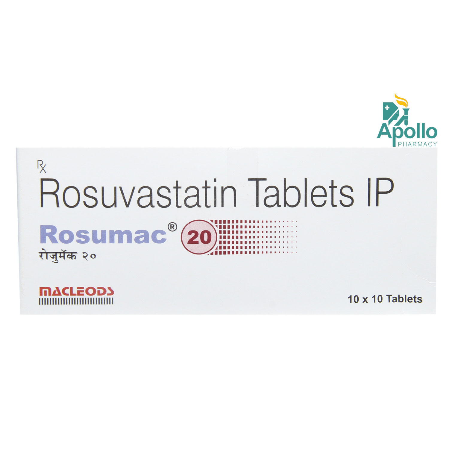 Rosumac 20 Tablet 10's Price, Uses, Side Effects, Composition - Apollo ...