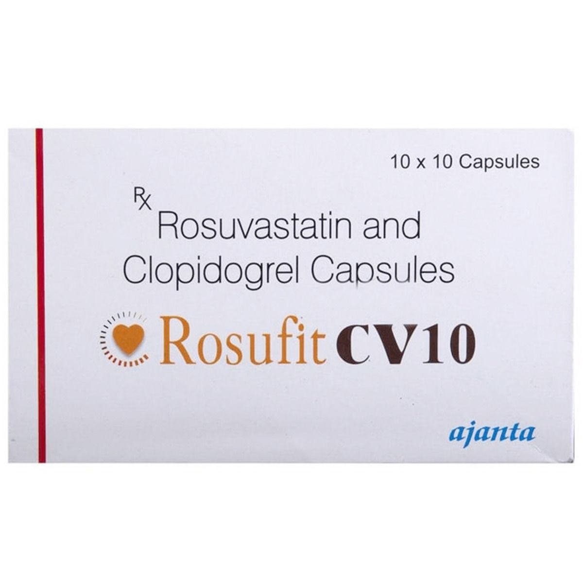 Rosufit CV 10 Capsule 10's Price, Uses, Side Effects, Composition ...