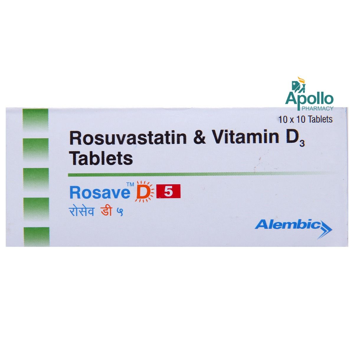 ROSAVE D 5MG TABLET Price, Uses, Side Effects, Composition - Apollo ...