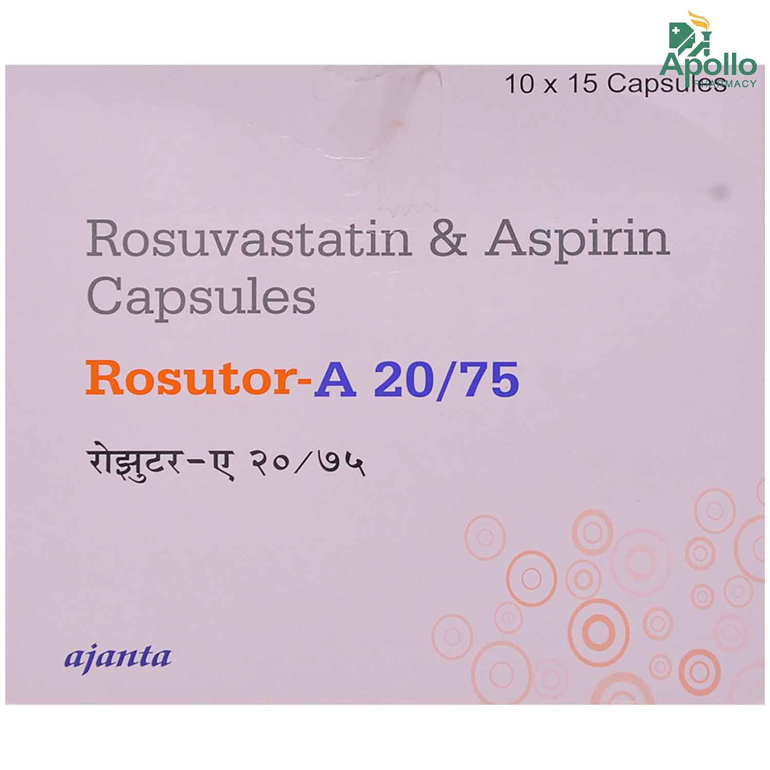 ROSUTOR A 20/75MG CAPSULE Price, Uses, Side Effects, Composition ...