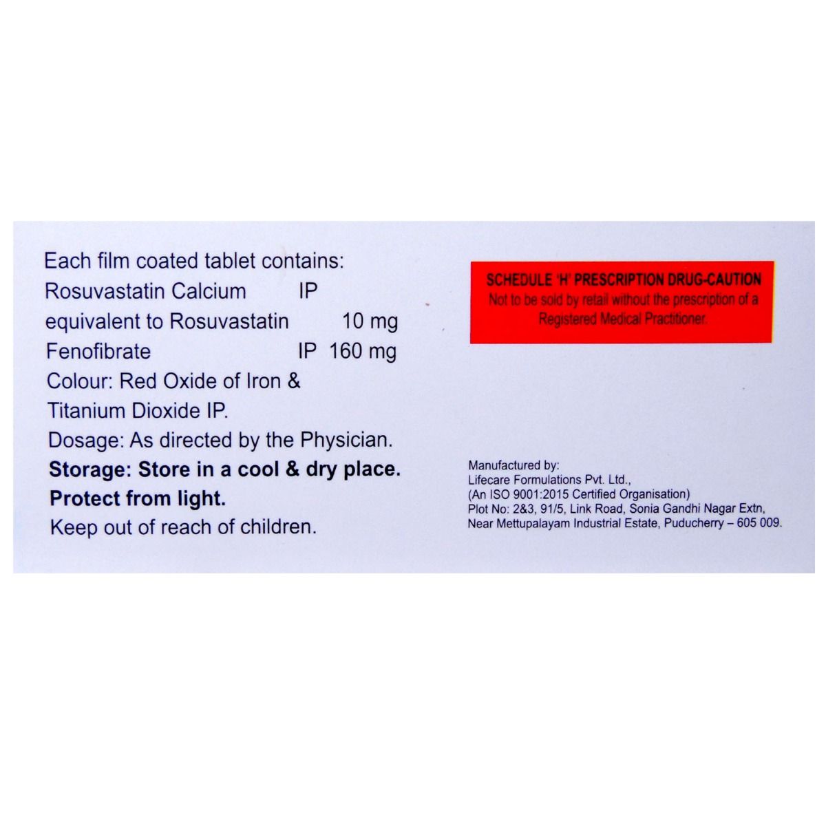 ROSUCORD F 10MG TABLET 10'S Price, Uses, Side Effects, Composition ...