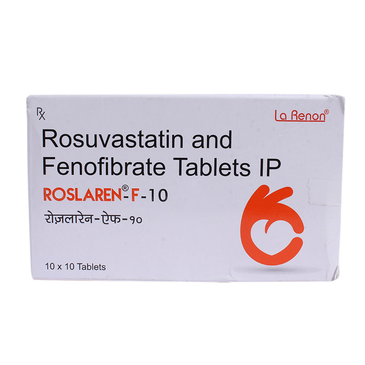 Roslaren-F-10mg Tablet 10's Price, Uses, Side Effects, Composition ...