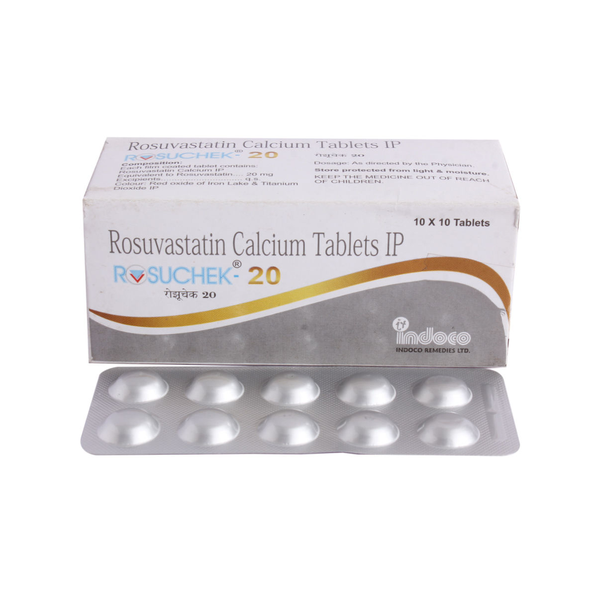 Rosuchek 20 Tablet 10's Price, Uses, Side Effects, Composition - Apollo ...