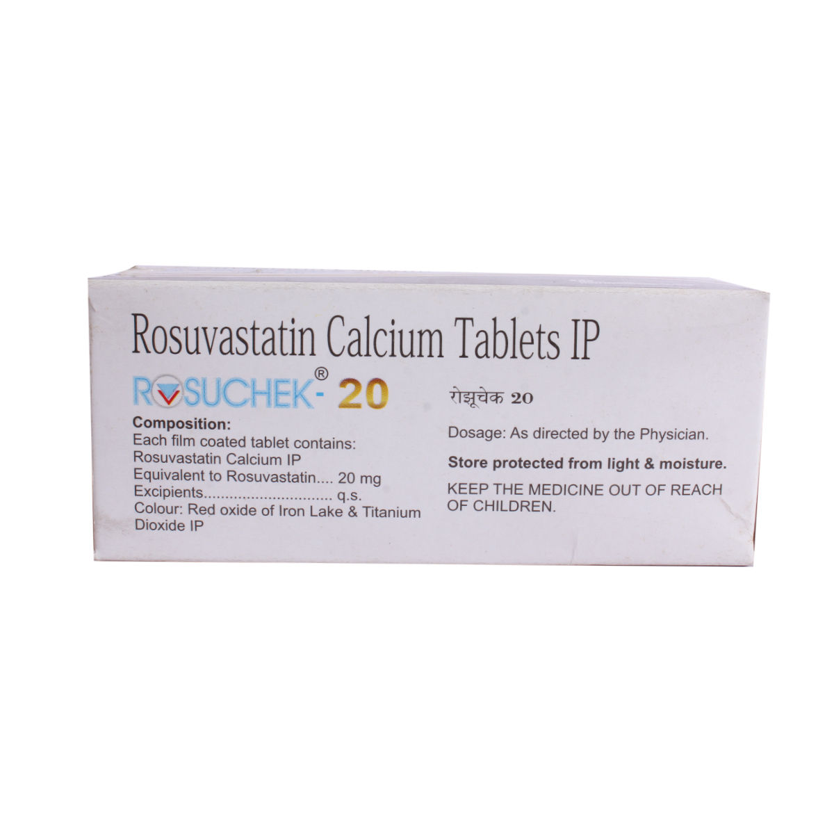 Rosuchek 20 Tablet 10's Price, Uses, Side Effects, Composition - Apollo ...