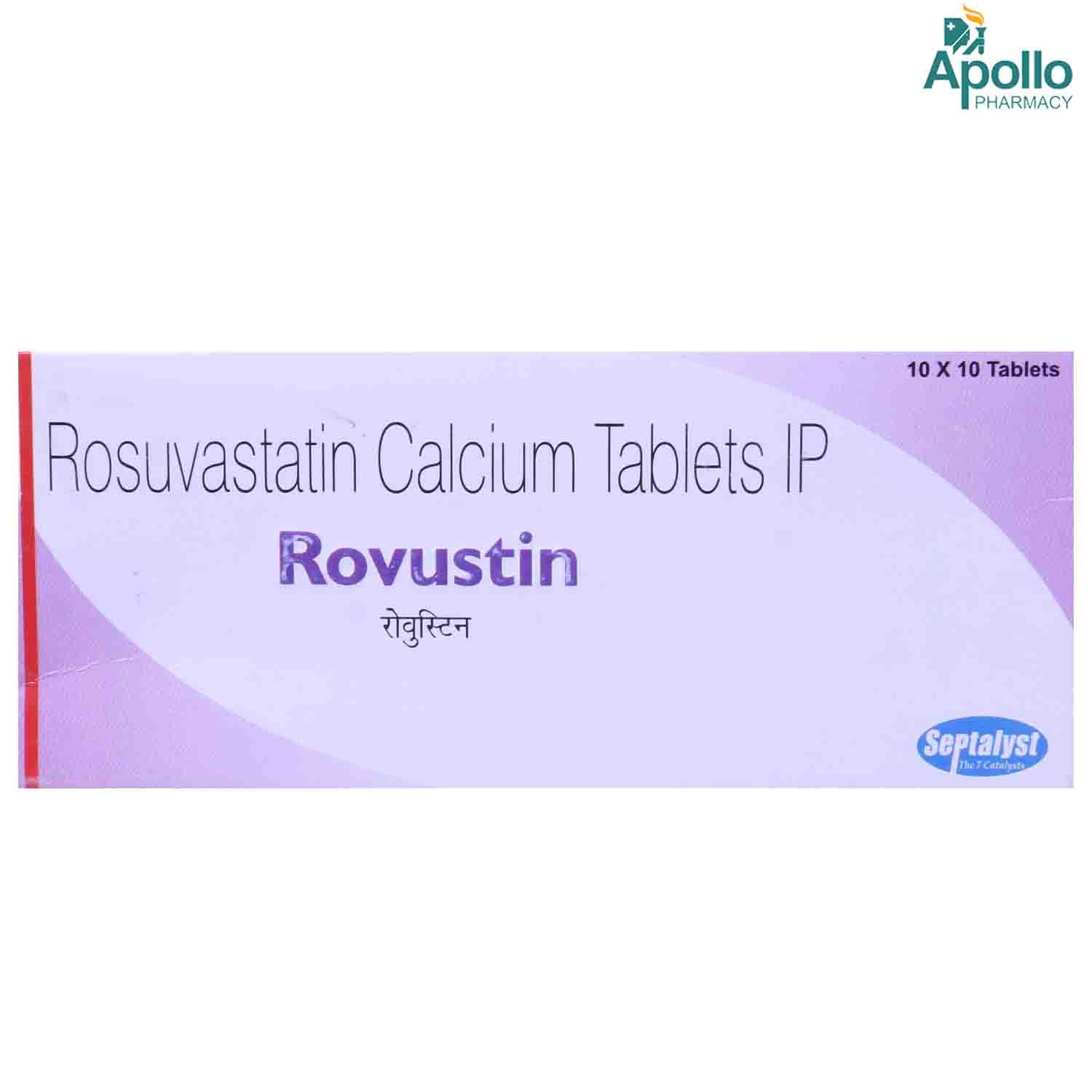 ROVUSTIN 10MG TABLET Price, Uses, Side Effects, Composition - Apollo ...