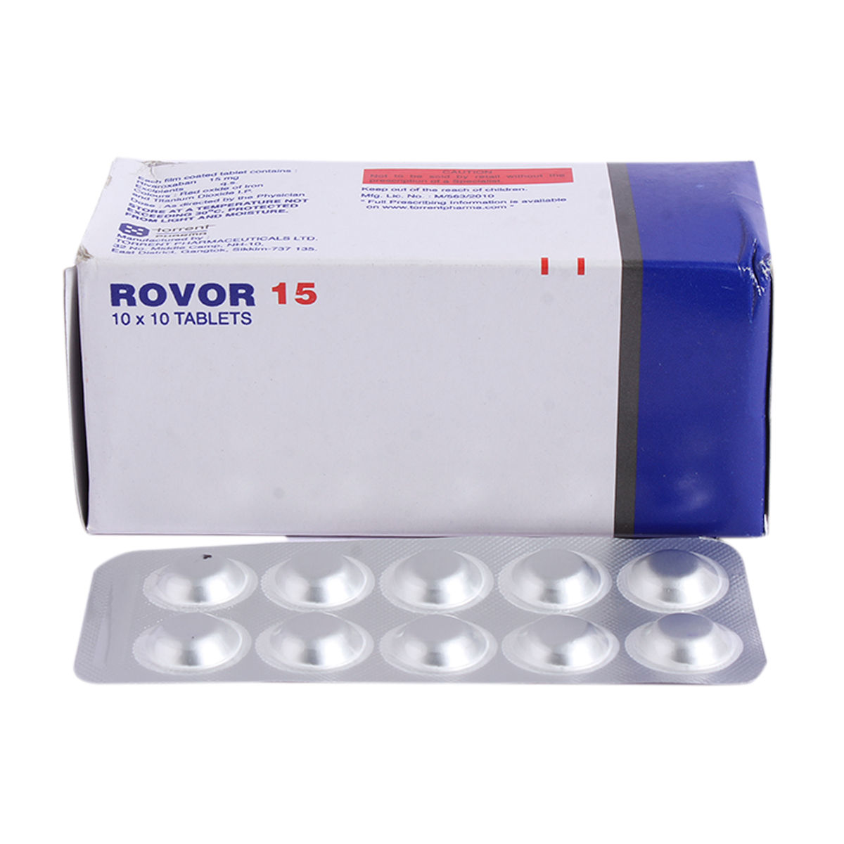 Rovor 15 Tablet 10's Price, Uses, Side Effects, Composition - Apollo ...