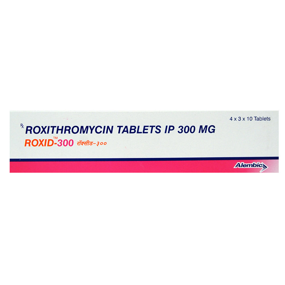 Roxid 300 Tablet 10's Price, Uses, Side Effects, Composition - Apollo ...