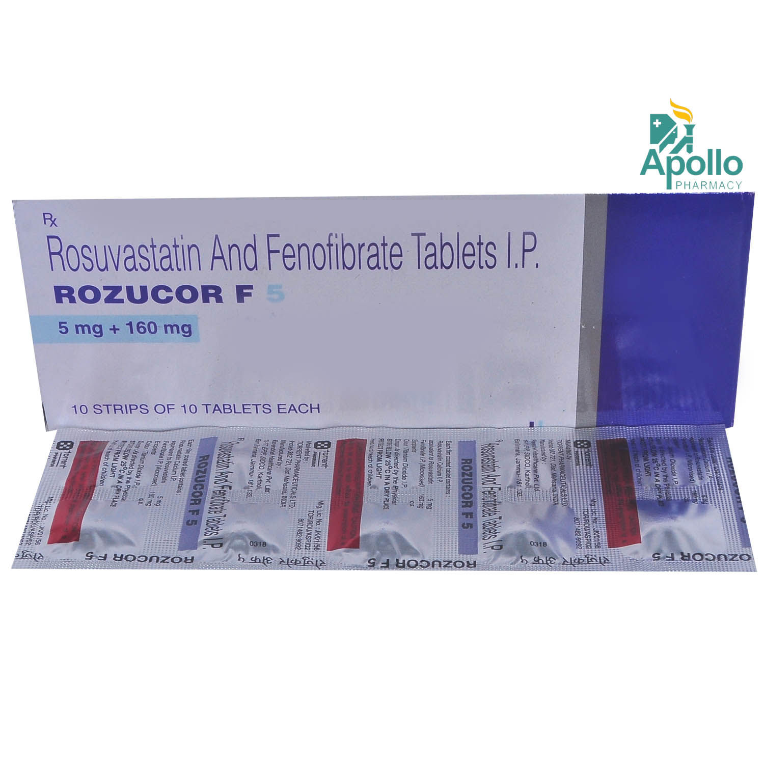 Rozucor F Tablet 10's Price, Uses, Side Effects, Composition - Apollo ...