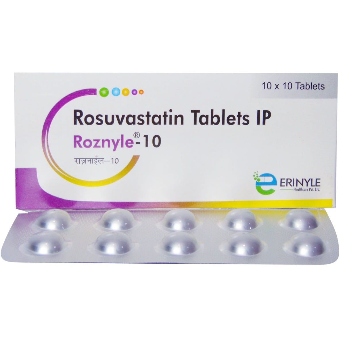 Roznyle 10 Tablet 10's Price, Uses, Side Effects, Composition - Apollo ...